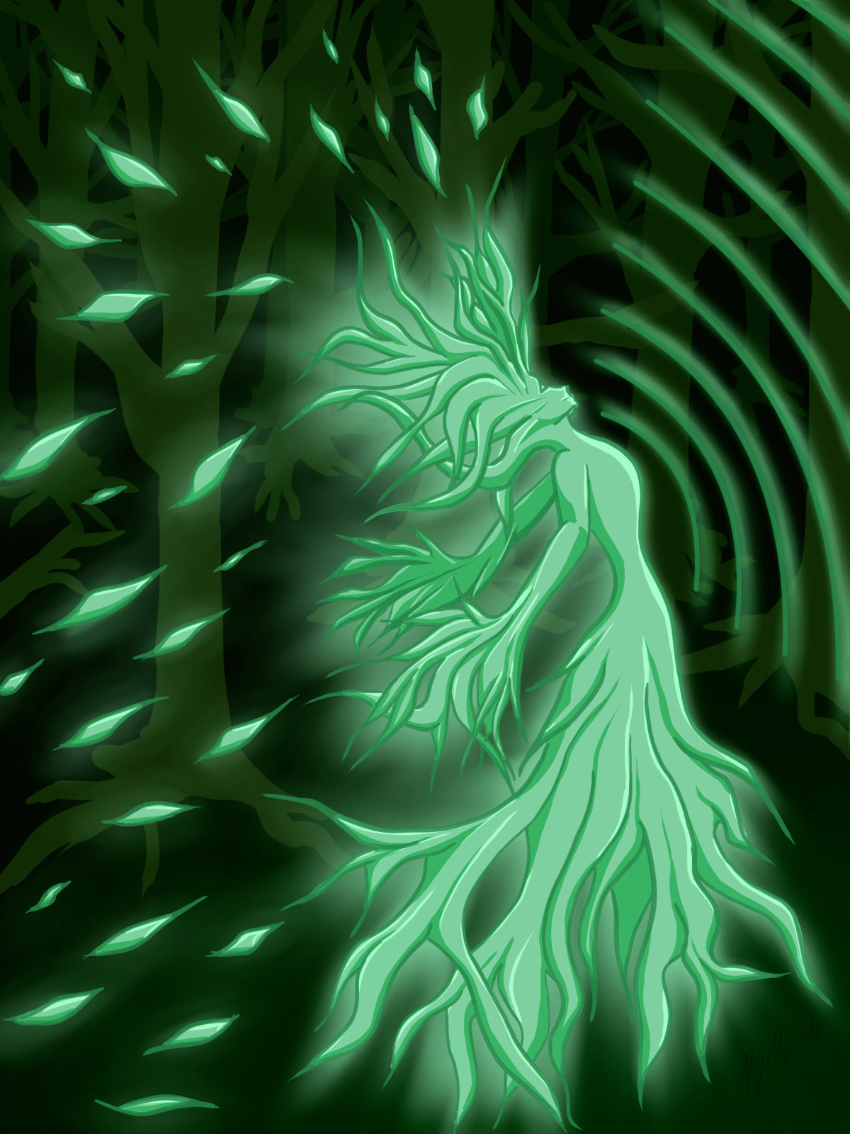 "The Forest Comes Alive at Night" – Mrs. Thunderhill's Creations